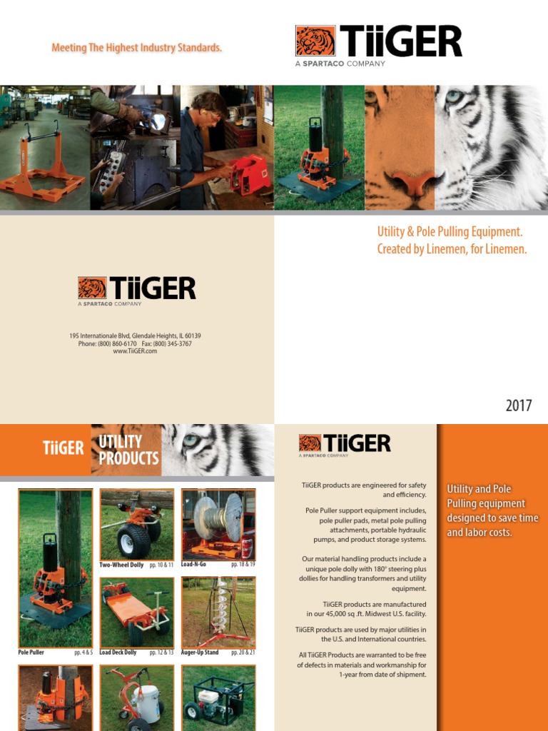 Tiiger 2017 Catalog | PDF