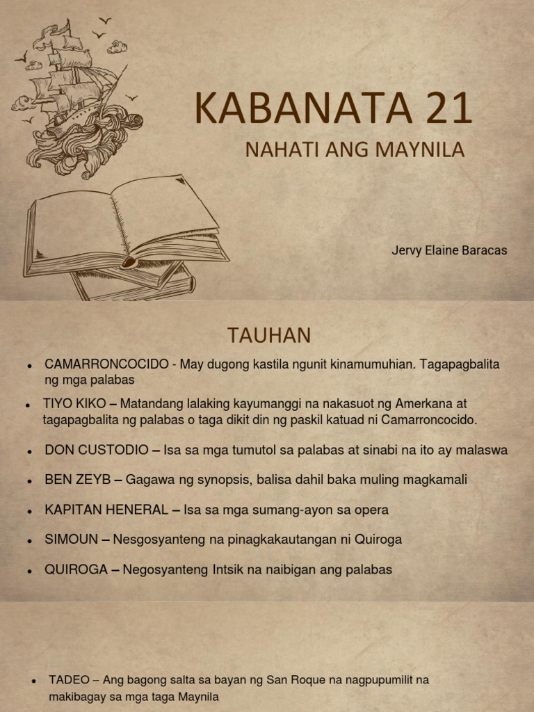 KABANATA-21-AT-22 | PDF