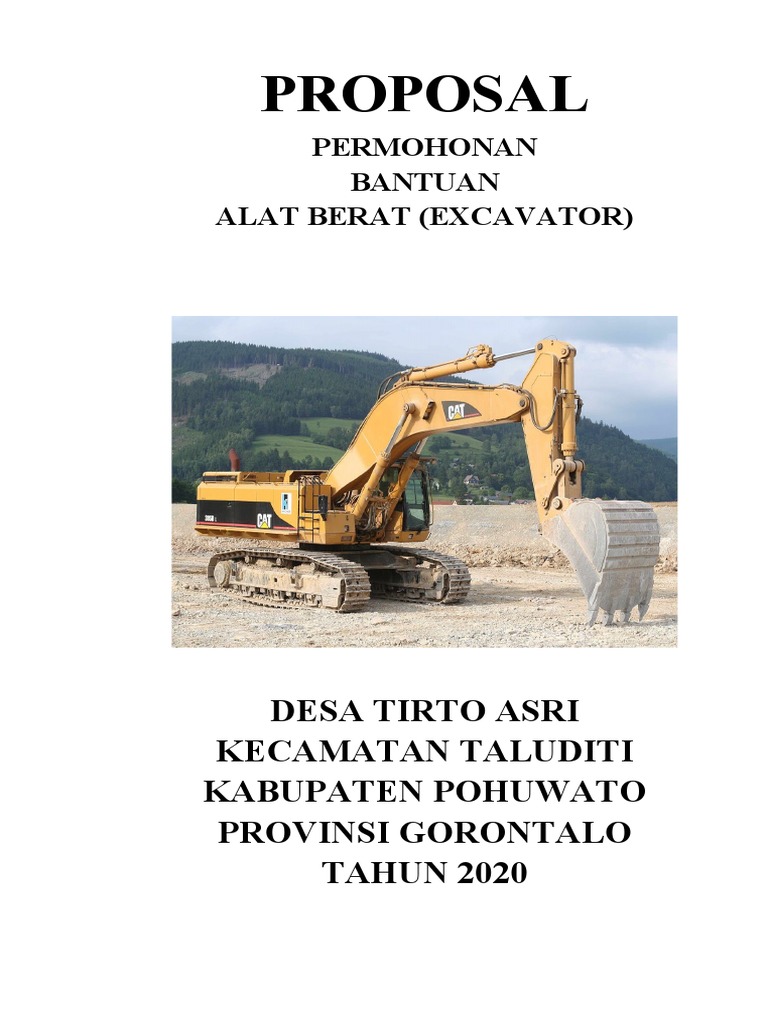 PROPOSAL EXCA Sawit | PDF