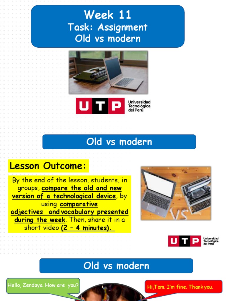 Compare Old and Modern Tech Devices | PDF | I Phone | Laptop