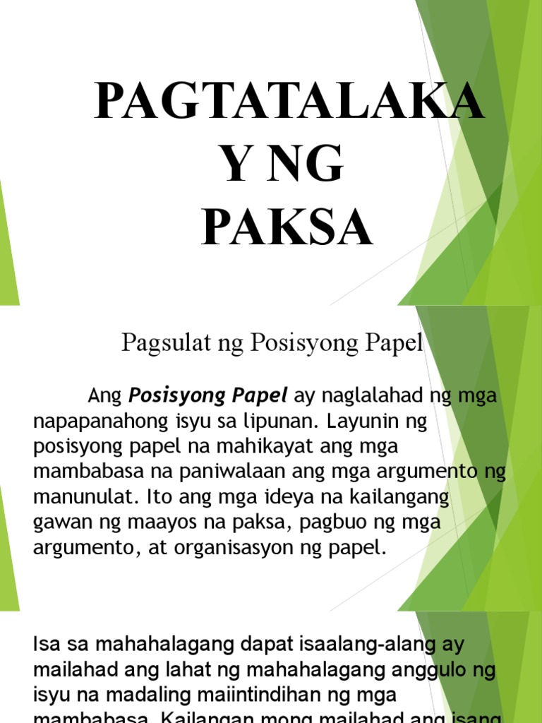 Pagtatalakay NG Paksa Modyul 8 4th Quarter | PDF