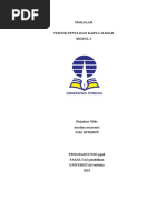 Sampul Makalah UT (Template) | PDF