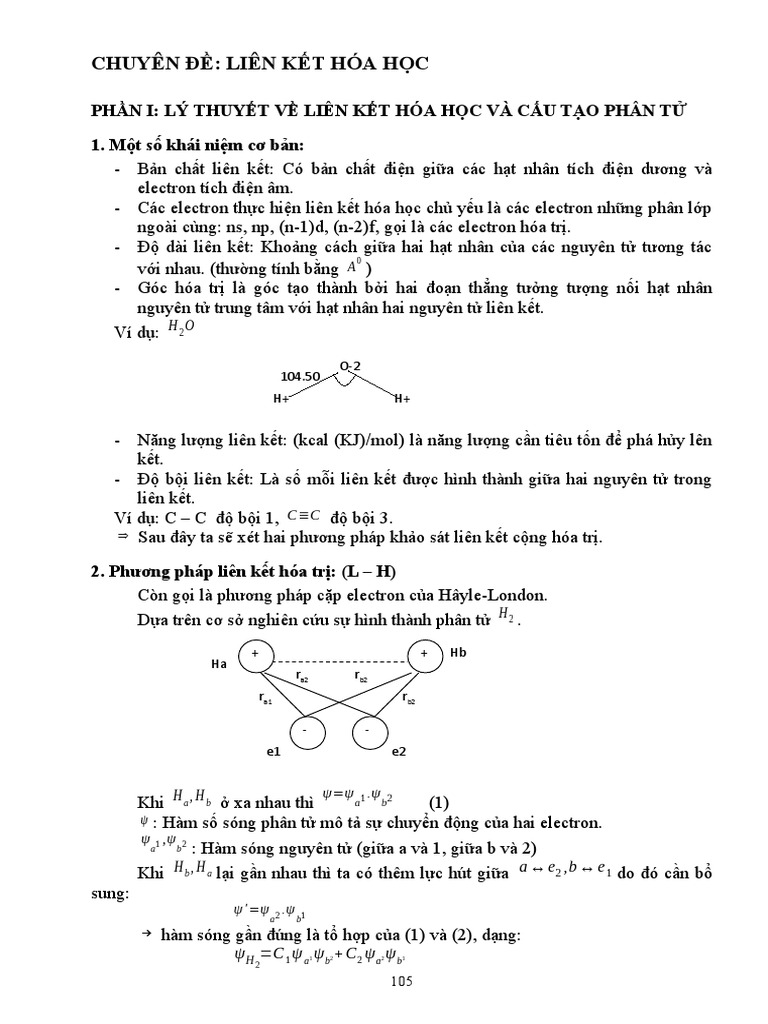 Chuyen de Lien Ket Va Bai Tap Tham Khao | PDF