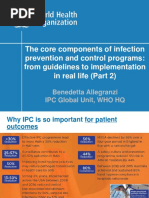 WHO Infection Control Risk Assessment Tool | PDF