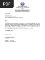 Venue Permission Request Template | PDF | Word