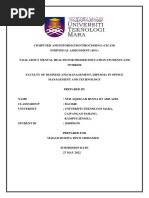 Uitm Cover Page Template | PDF