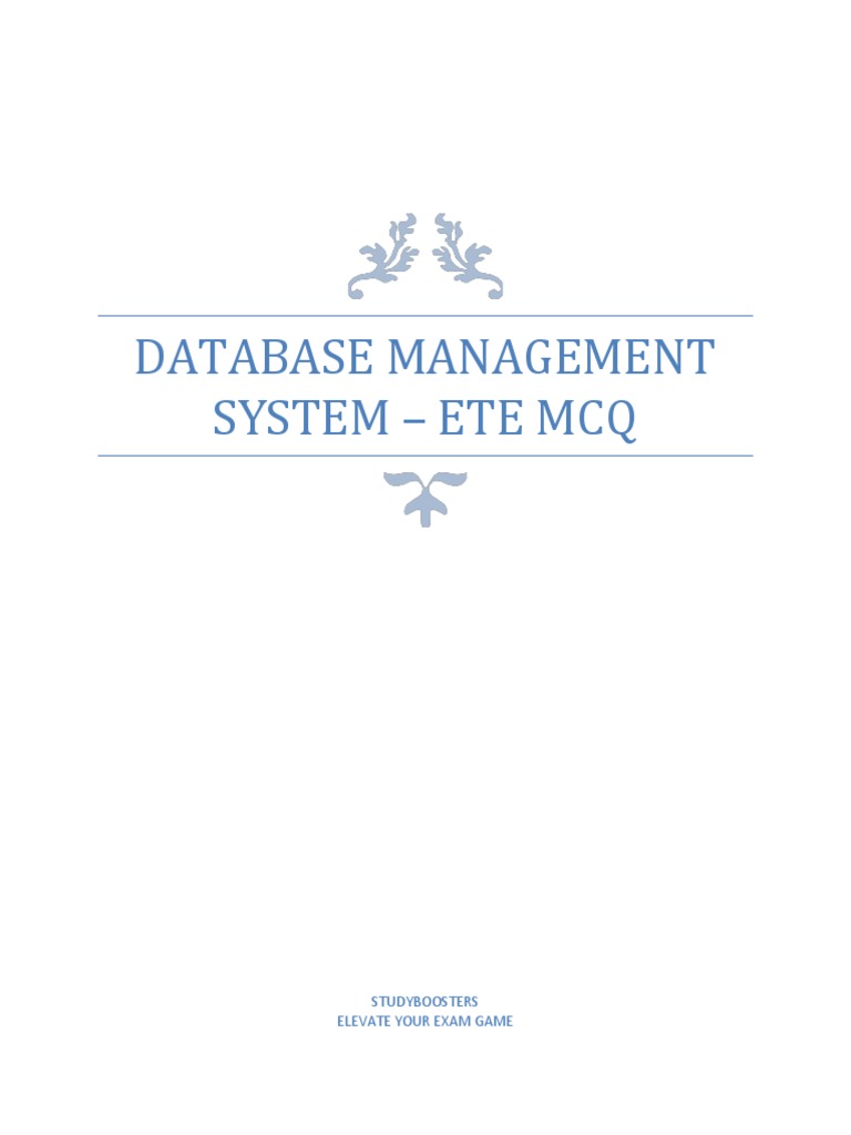 Dbms 1 Pdf Relational Database Relational Model