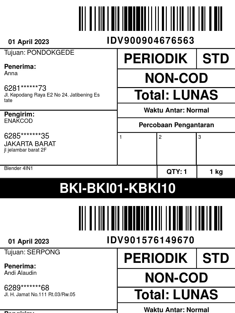 Peter - Enakcod Ide 1 01apr23 | PDF