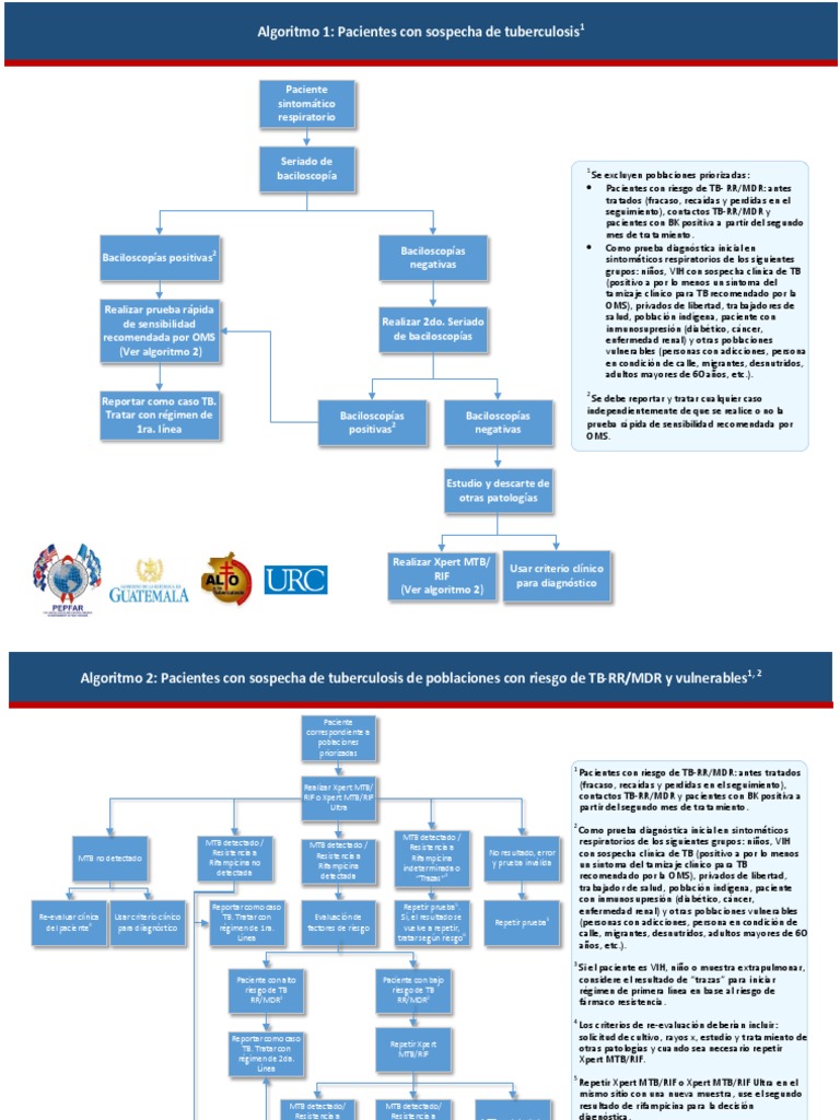 Algoritmo Diagnóstico para TB - Guatemala | PDF