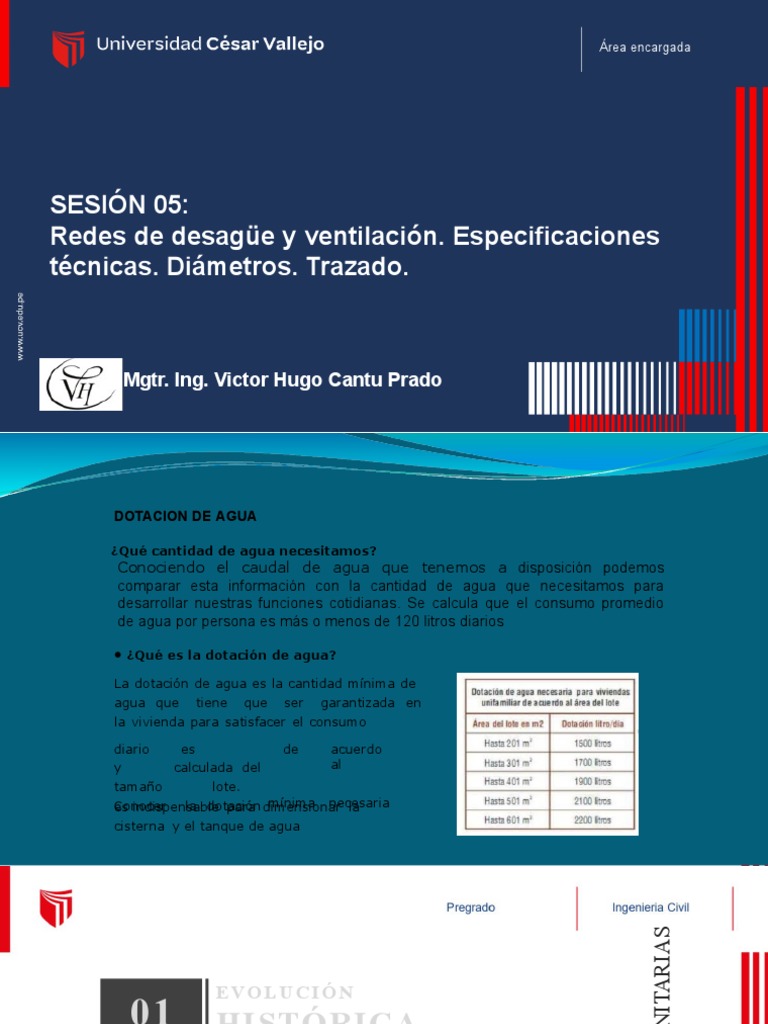 5.1 Sesion 05 Calculo de Dotaciones en Un Edificio | PDF