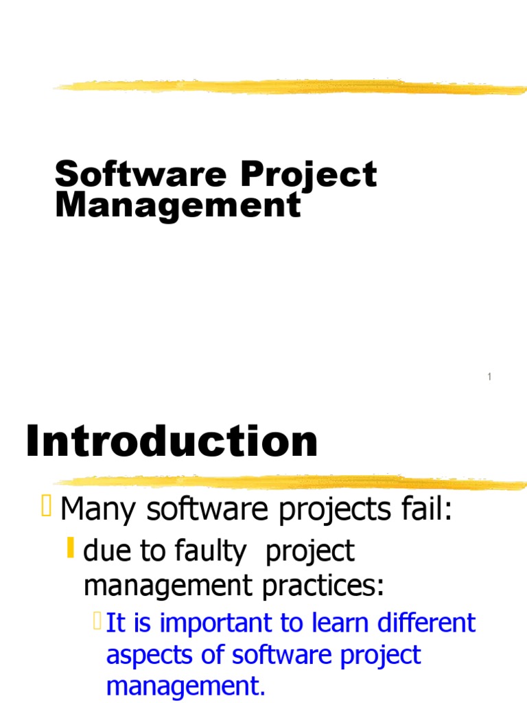 Software Project Management | Download Free PDF | Parameter (Computer ...