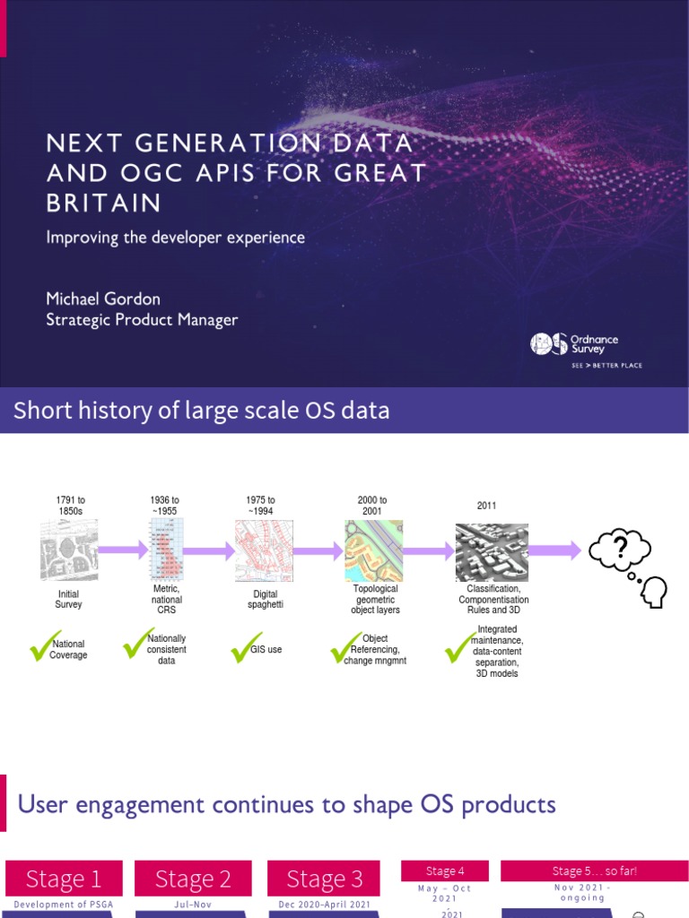 Ordnance Survey NGD API Presentation at The Web Mapping Code Sprint 2022 | PDF | Ordnance Survey ...