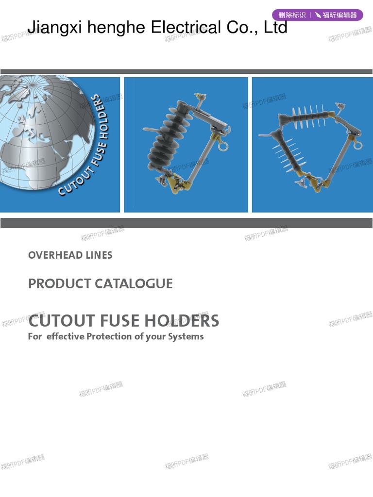 Henghe Electrical Cutout-Fuse | PDF | Fuse (Electrical) | Insulator ...