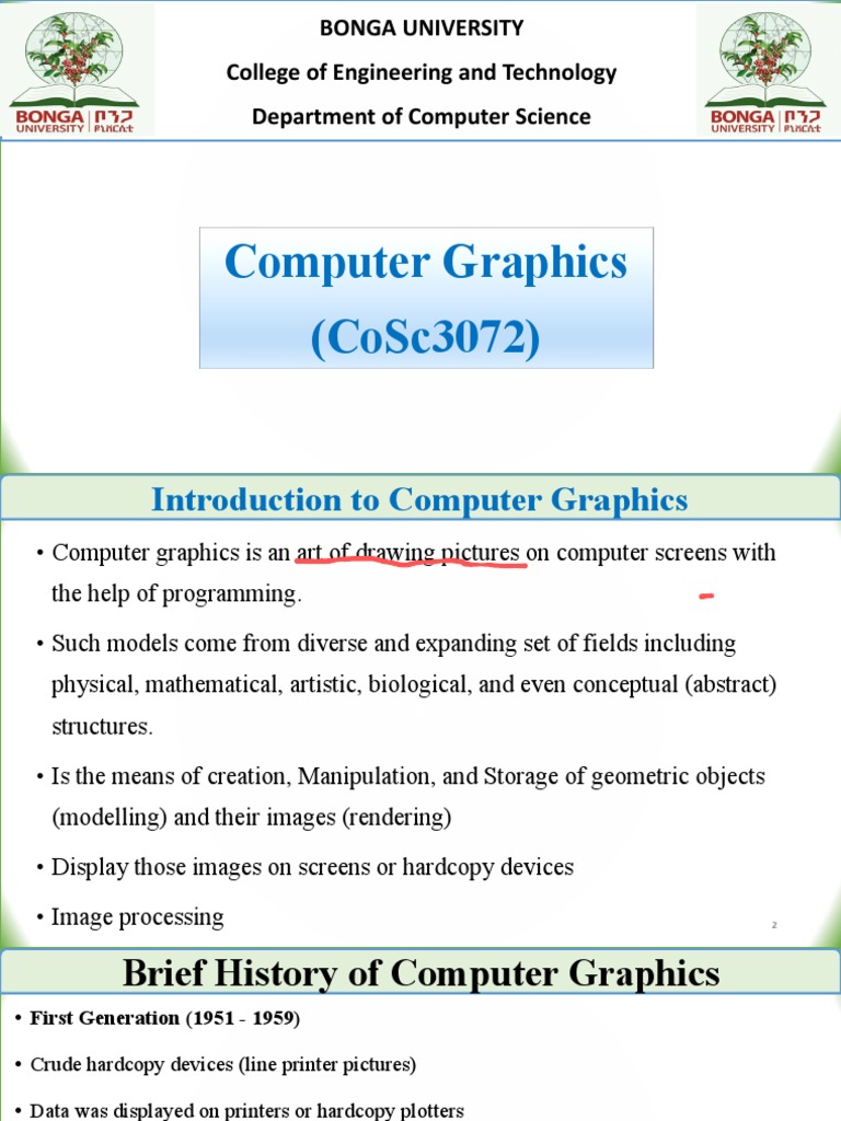 Graphics Pdf 3 D Computer Graphics Computer Graphics