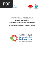 Panduan SIMIRAH v2 - Untuk Produsen Minyak Goreng | PDF