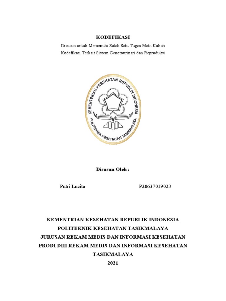 Kodefikasi Sistem Genitourinari | PDF