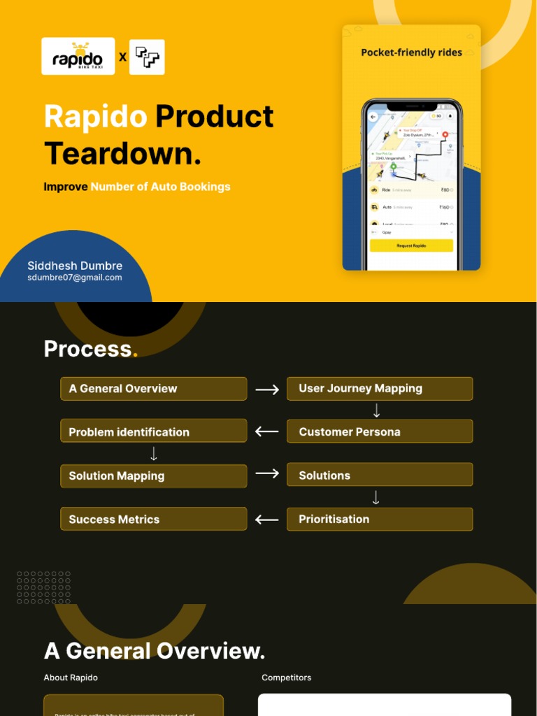 Rapido Product Teardown | PDF | Economies