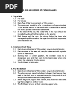 Laro Ng Lahi Guidelines | PDF | Sports