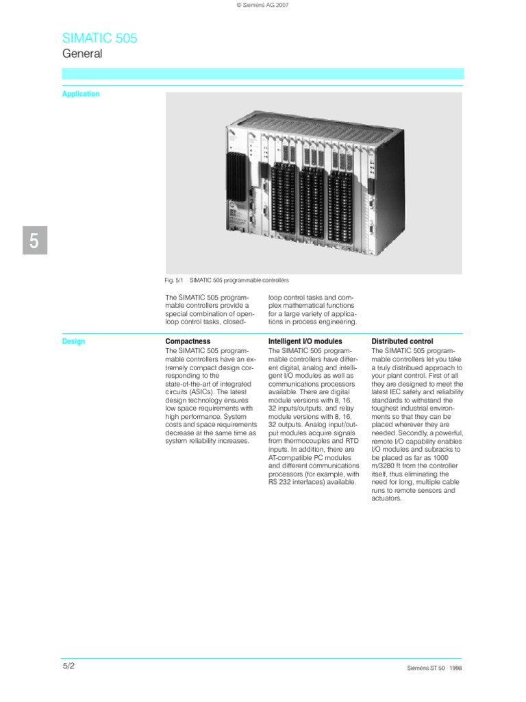 505-4332 User Manual | PDF | Programmable Logic Controller | Power Supply