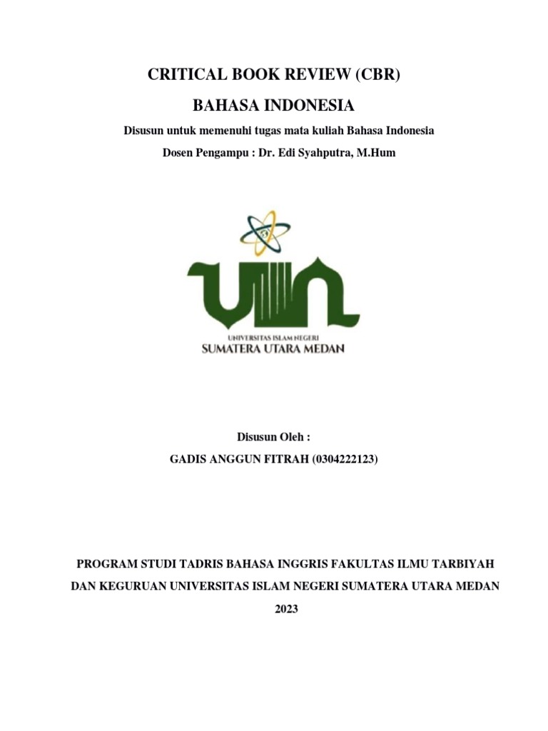 CBR - Bahasa Indonesia | PDF
