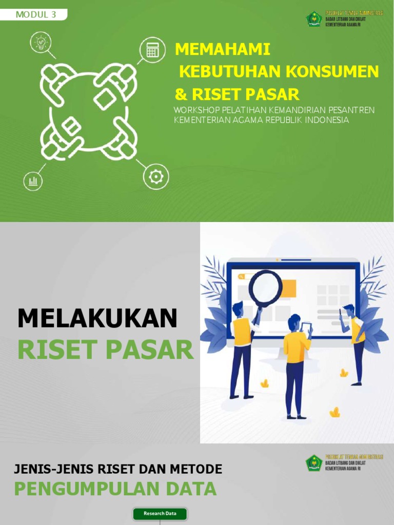 Modul 3 Memahami Kebutuhan Konsumen Riset Pasar | PDF