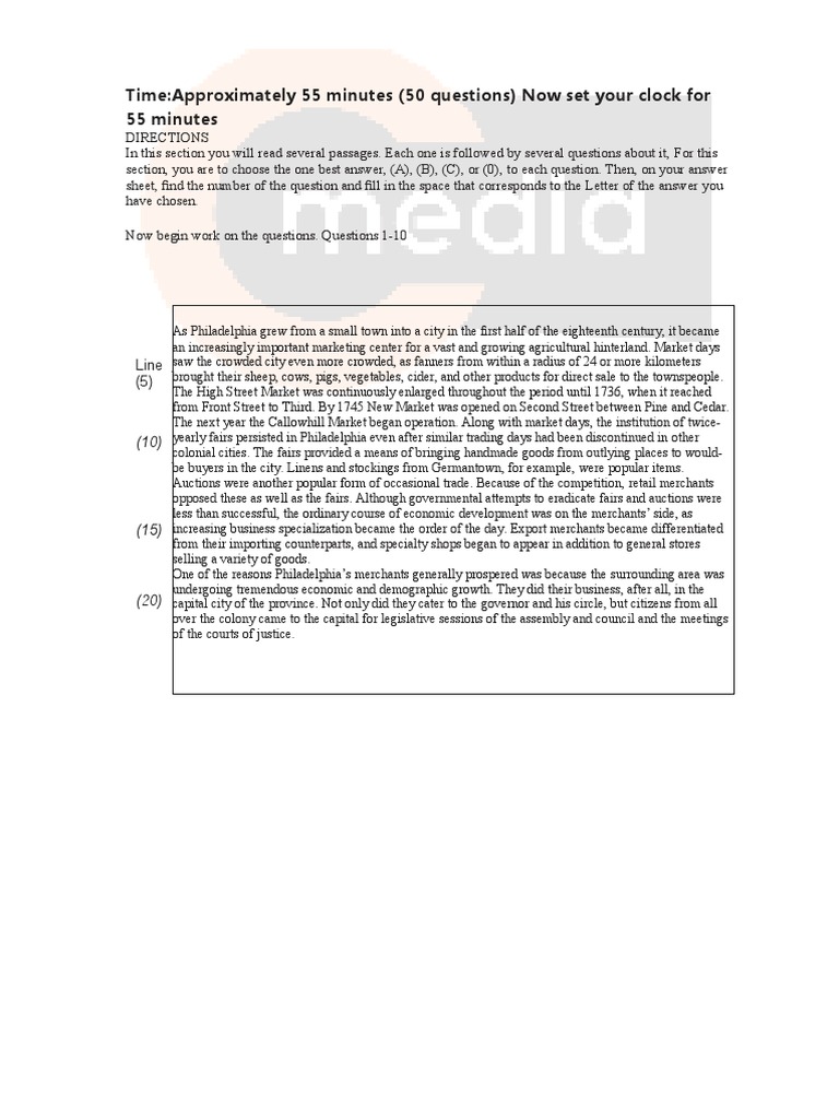 Reading Task 1 | PDF | Service Industries | Trade