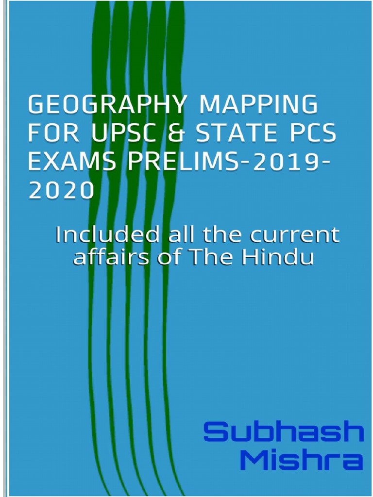 Geography Mapping For Upsc SSC PCS | PDF