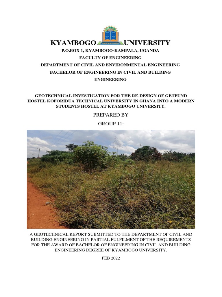 Geotech Report X Final | PDF