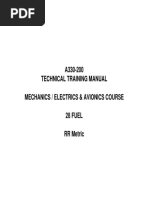 A320 Fuel System Overview | PDF | Pump | Valve