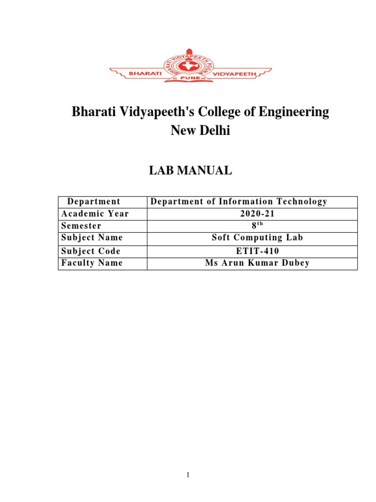 Soft Computing Lab 16 03 | PDF