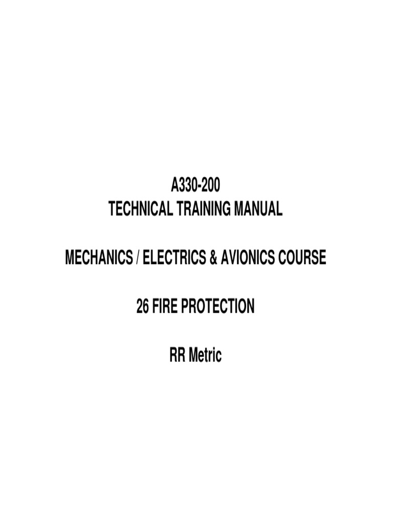 Ata26 A330-200 RR Trent700 | PDF