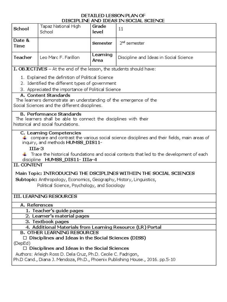 DLP 7 Political Scence | PDF | Social Sciences | Monarchy