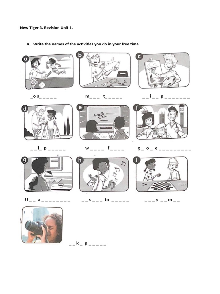 New Tiger 3 Unit 1 | PDF