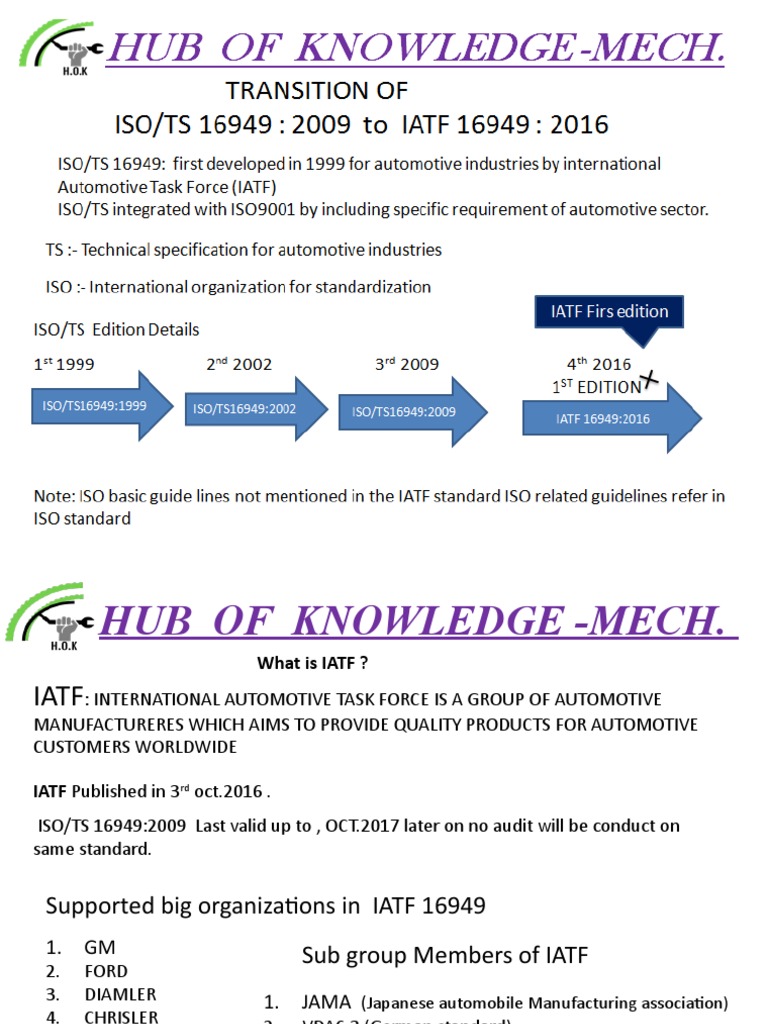 IATF16949,2016 | Download Free PDF | Iso 9000 | Quality Management System