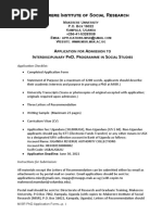 MIE Application Form | PDF