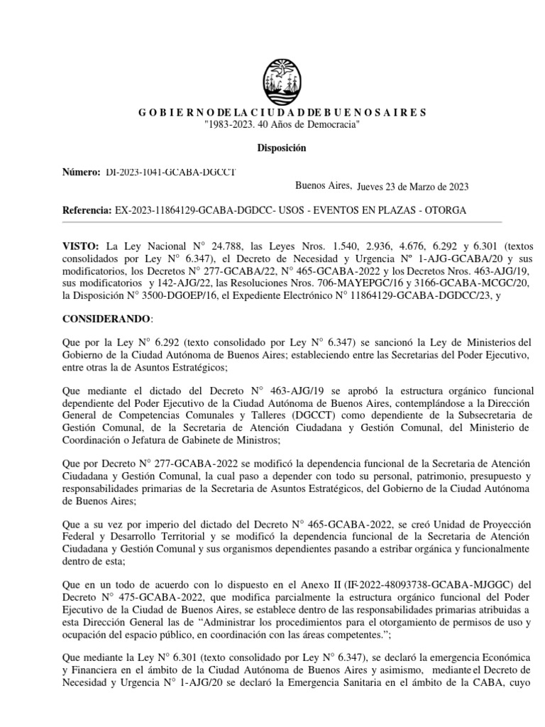 Di 2023 12076010 Gcaba DGCCT | PDF | Buenos Aires