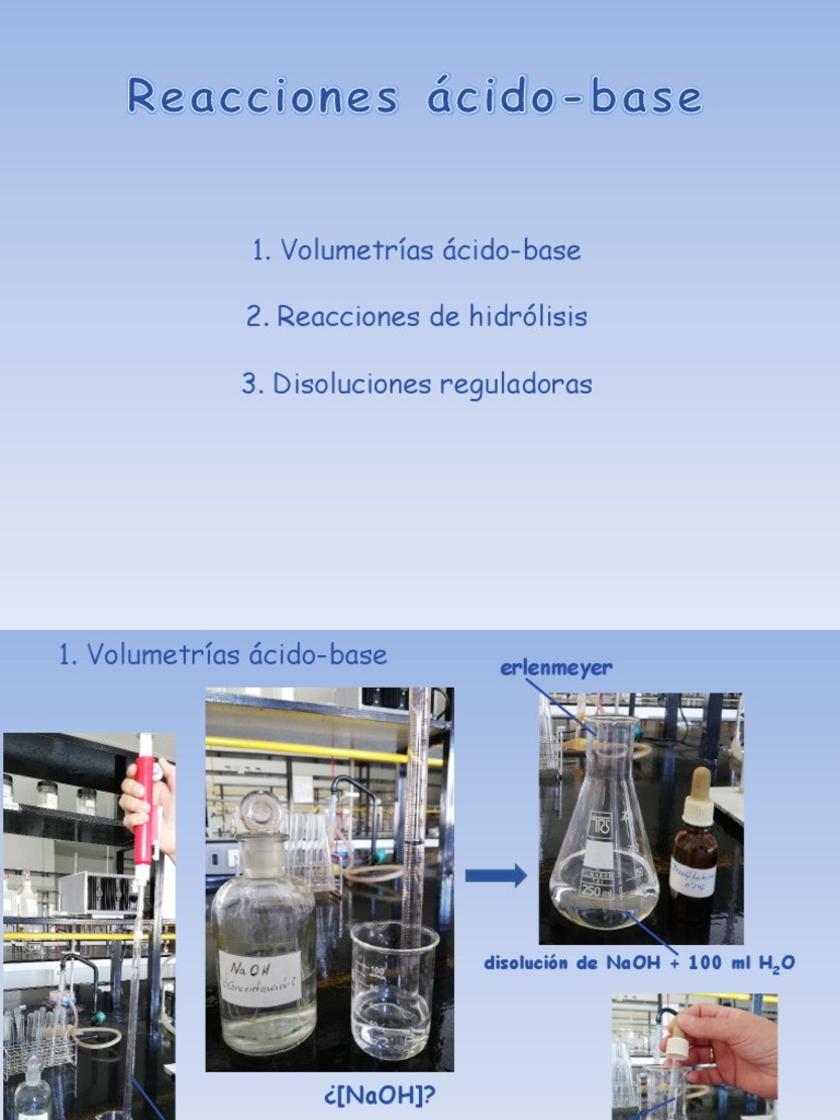 03 Reacciones Ac-Base | PDF