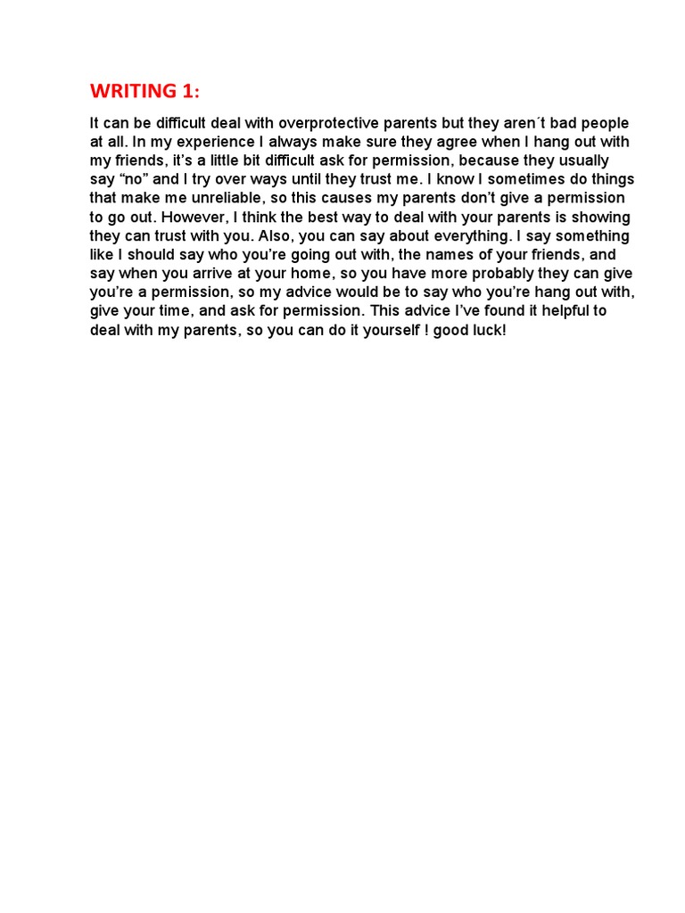 I09 Writing1 | PDF | Self-Improvement