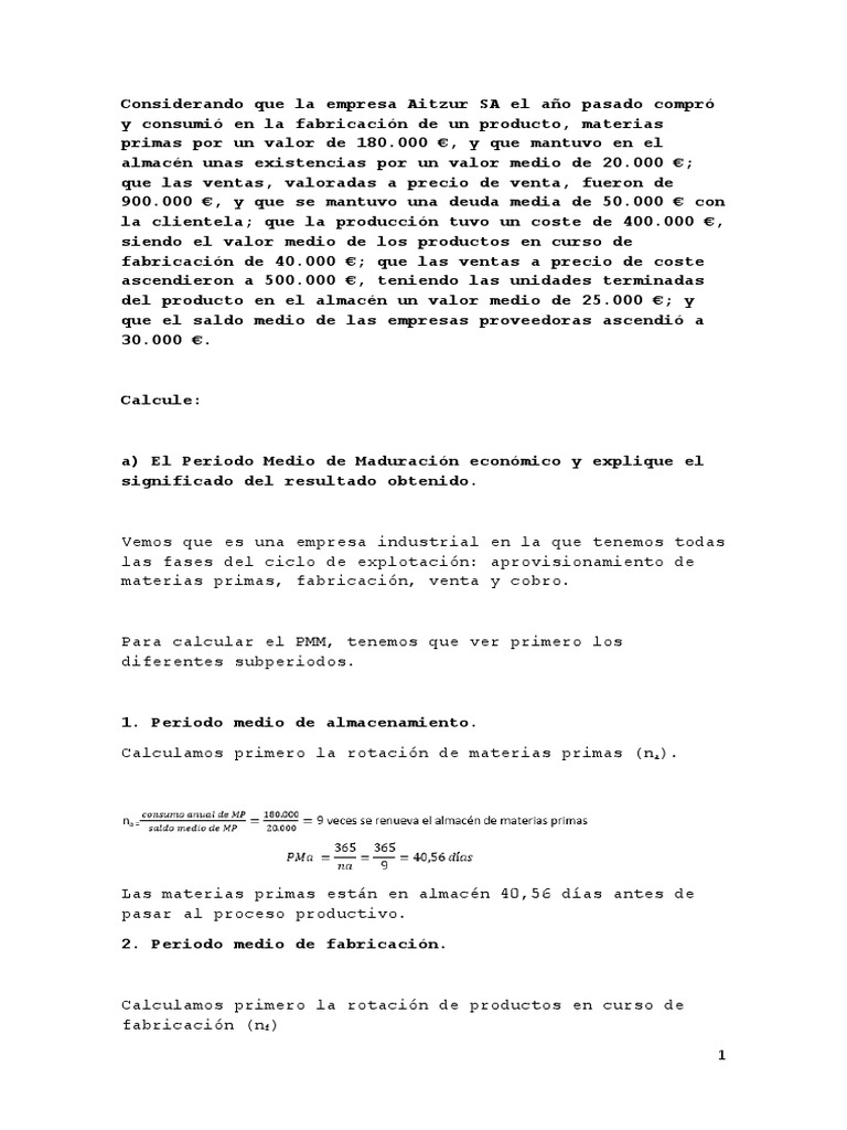 Ejerc Tema 11 Gestion Empresas | PDF | Dinero | Inversiones