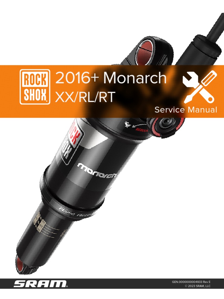 2016 Monarch RL RT XX Service Manual | PDF | Pump | Valve