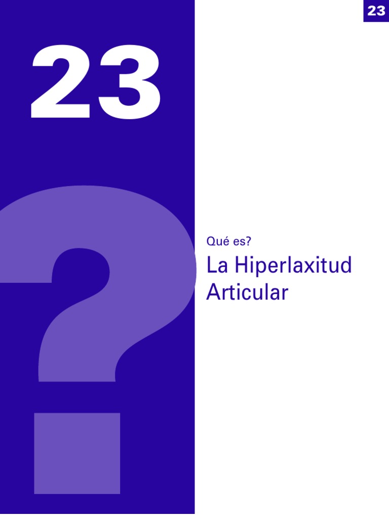 Hiperlaxitud | Rodilla | Sistema musculoesquelético