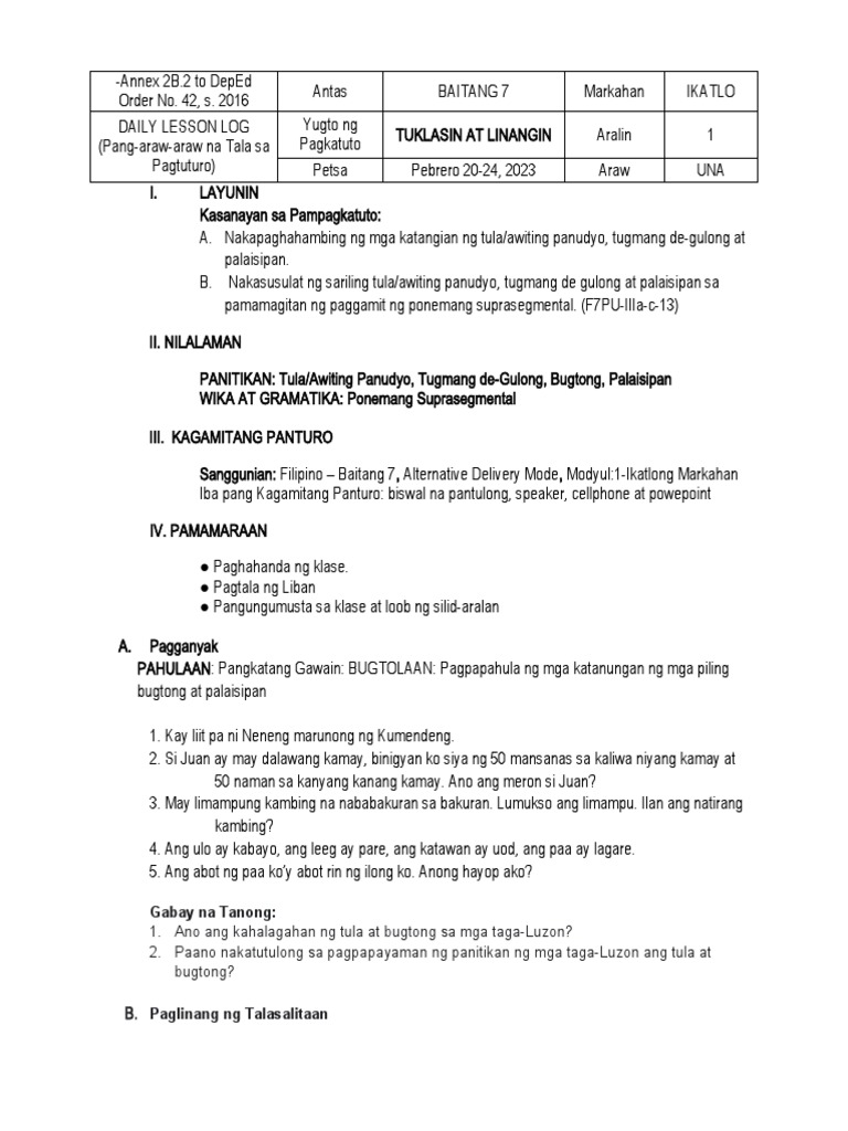 Kaalamang bayan-LP | PDF