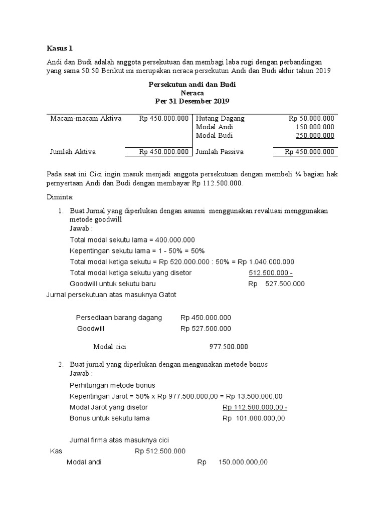 Tugas AKL | PDF | Pengelolaan Keuangan & Uang