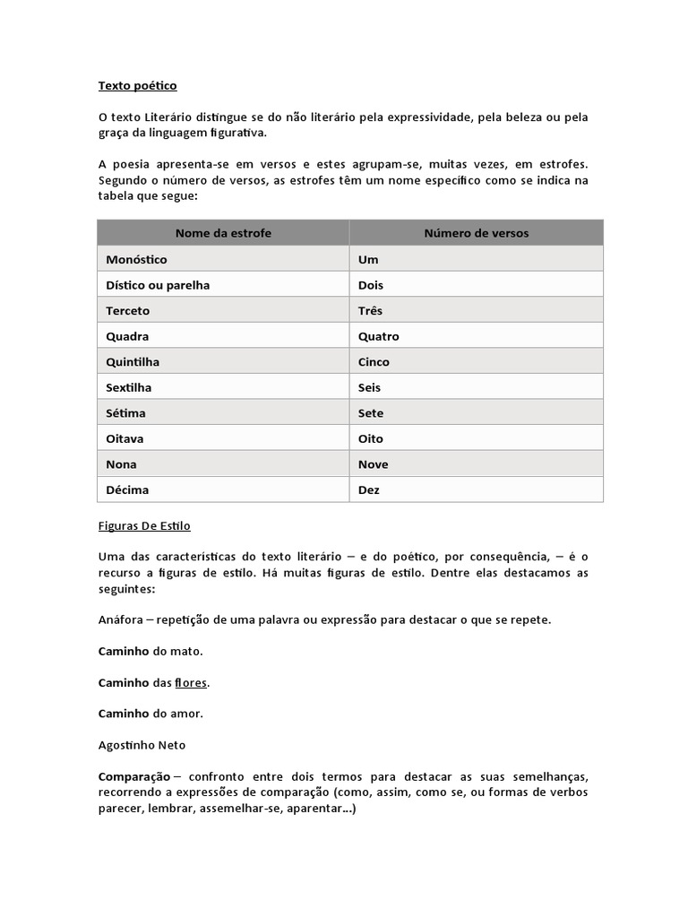 Ficha 4 LP | PDF | Narrativa | Poesia