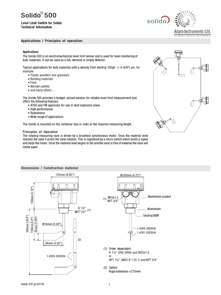 Solido 500 en | PDF | Power Supply | Alternating Current