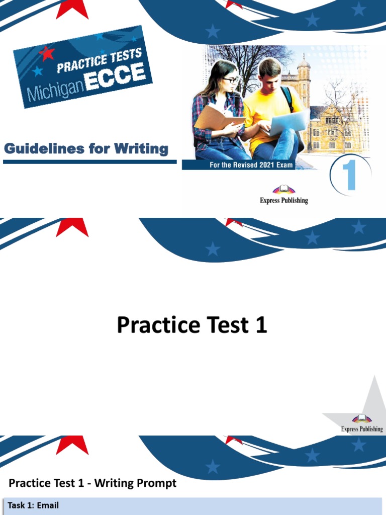 Practice Tests For The Revised Michigan Ecce 1 - Guidelines For Writing ...