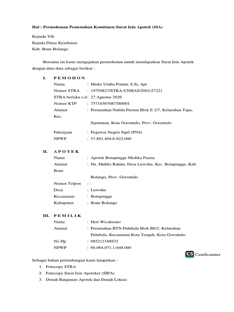 ADMINISTRASI Oss | PDF