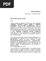 Oficio Renaper | PDF | Ley Pública | Gobierno