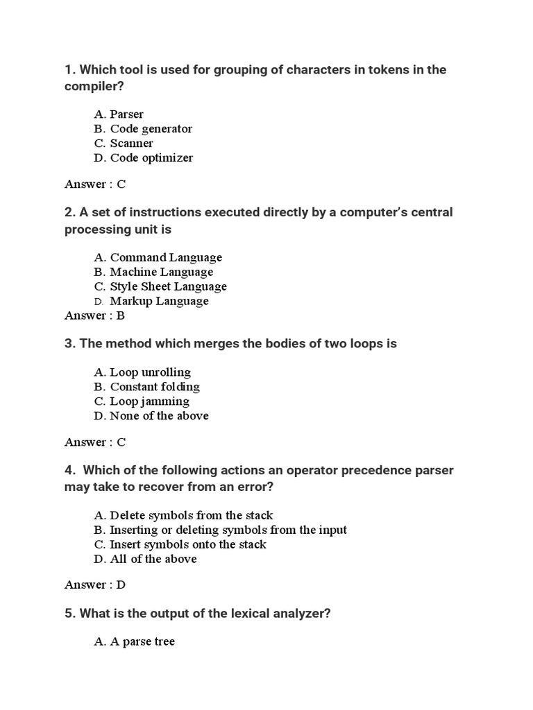 Mcqs On Loop | PDF