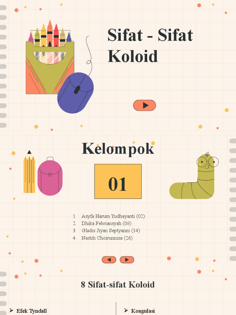 Sifat-Sifat Koloid dan Contohnya | PDF